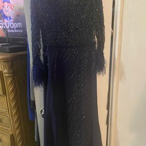 Dresses | Navy Blue Fancy Dress | Poshmark